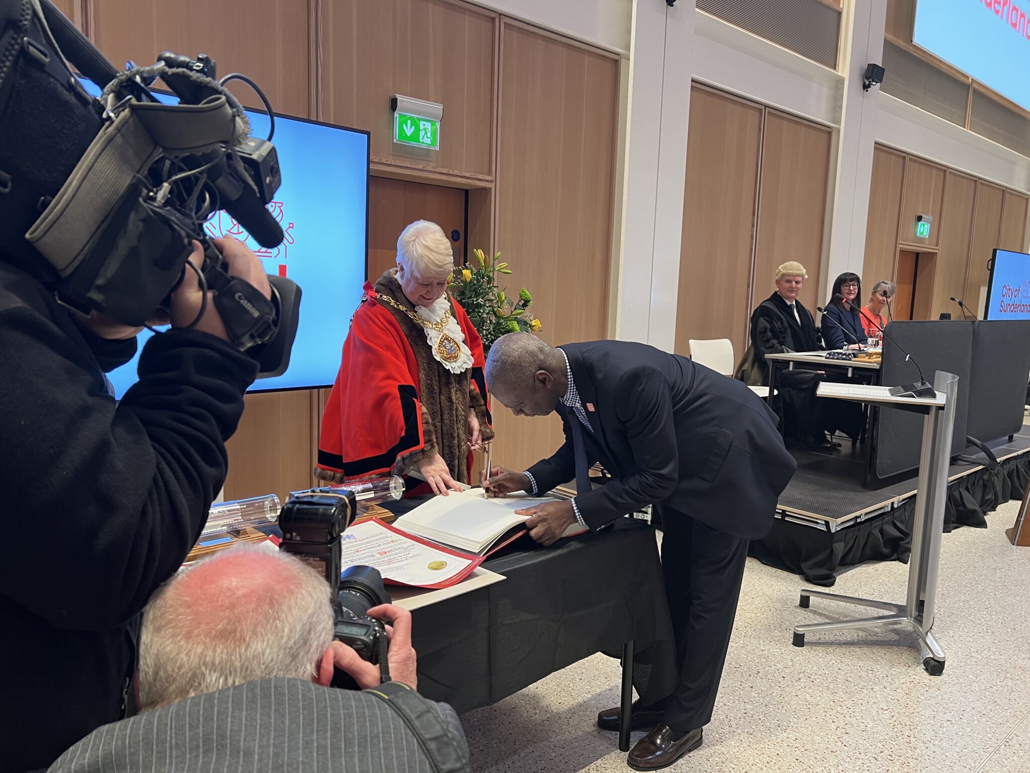 Gary Bennett awarded Freedom of the City of Sunderland: “The people of ...