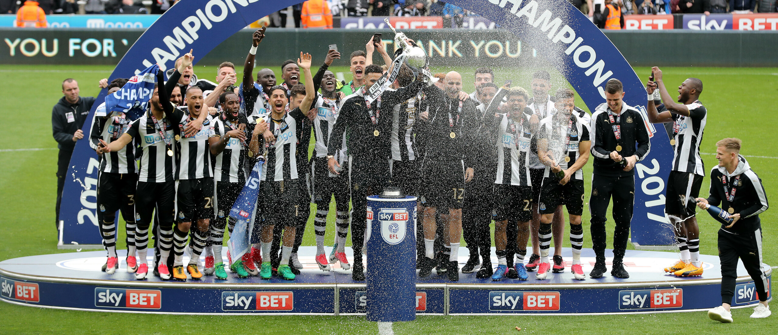 Newcastle United’s 16/17 Championship winning side – where are they now ...